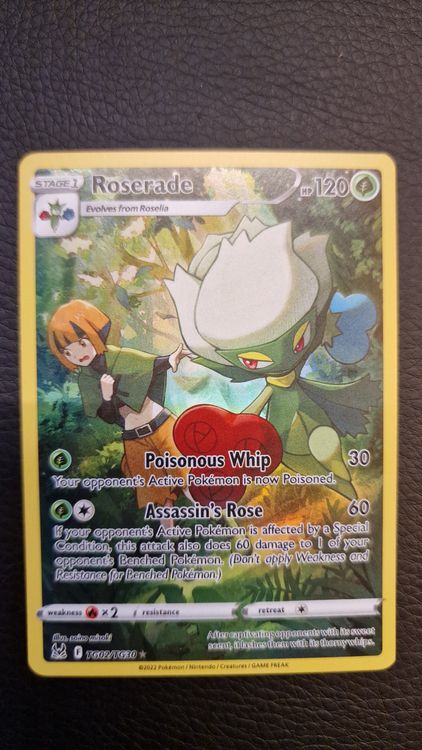 Roserade TG02/TG30 - Lost Origin Trainer G. (EN) - Pokémon (Gebraucht ...