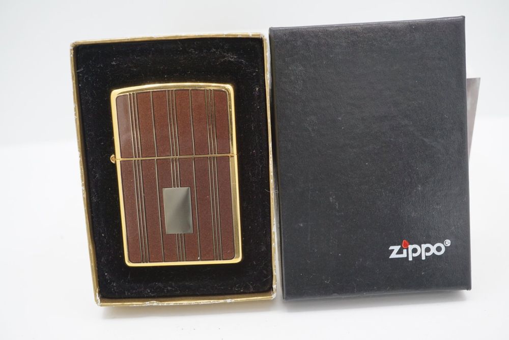 ZIPPO® LUXURY LINE - SEHR EDEL - SOLID BRASS- 2003- UNGEZÜND | Kaufen auf Ricardo