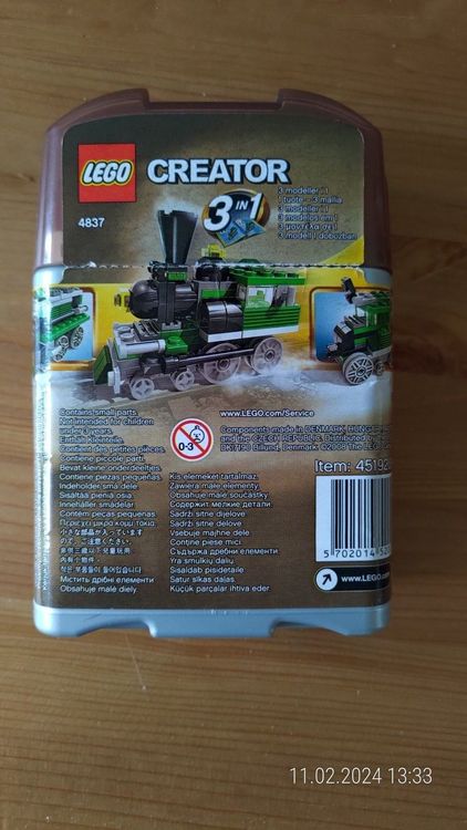 LEGO Creator Set 4837 - Zug oder Wagon | Kaufen auf Ricardo