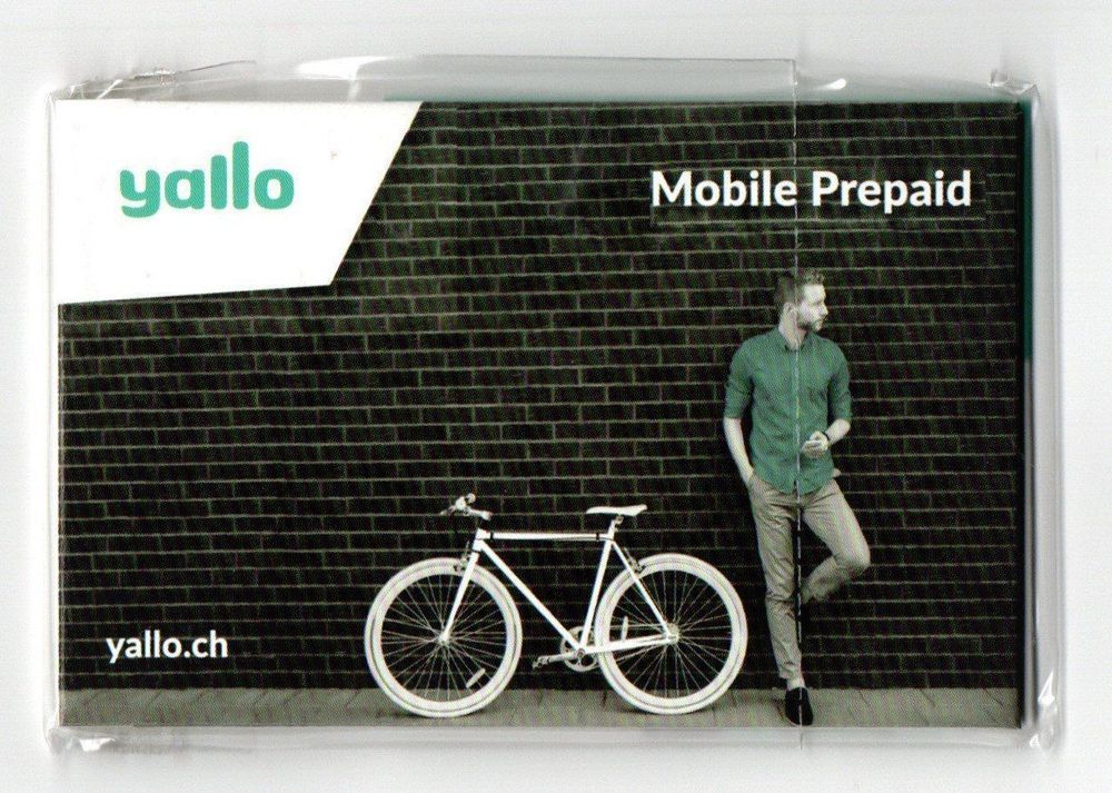 076 602 77 66 Prepaid Karte Yallo (Gebraucht) in für CHF 90 – mit ...