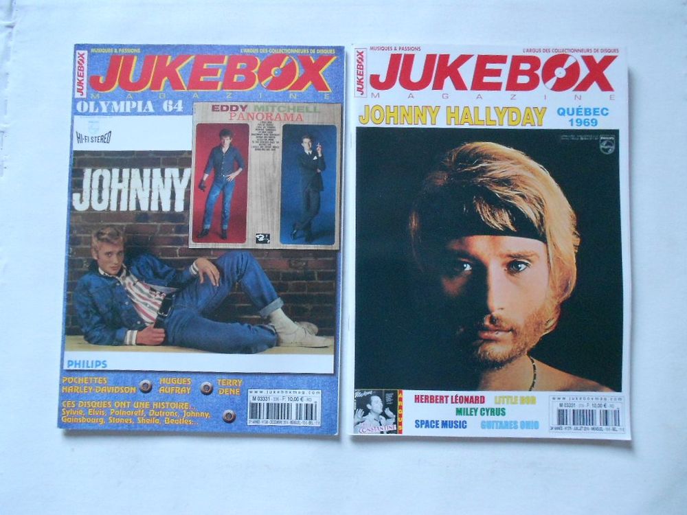 JOHNNY HALLYDAY 2 X JUKEBOX MAGAZINE | Kaufen auf Ricardo