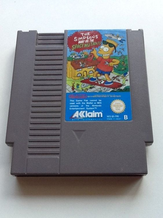 NES The Simpsons Bart vs Space Mutants (Gebraucht) in für CHF 10 – mit ...