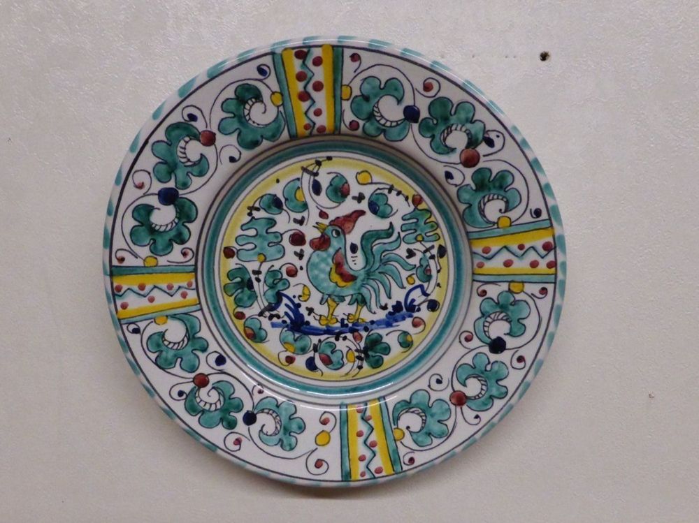 F.C DERUTA assiette murale en céramique " Le Coq" (Gebraucht) in Porrentruy für CHF 9 – mit ...