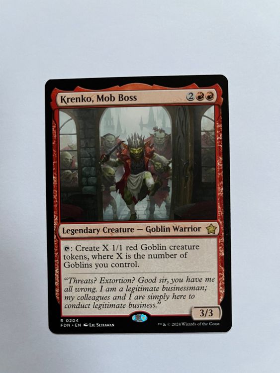 Krenko, Mob Boss | Kaufen auf Ricardo