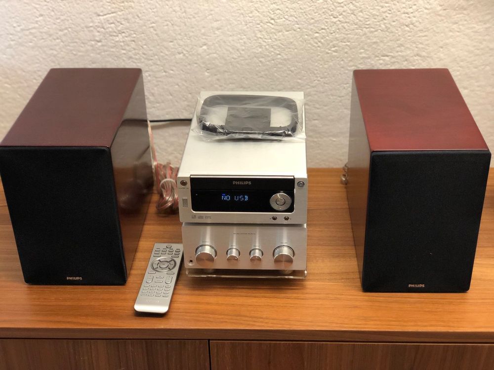 Philips MCM 772/12 Komponenten-HiFi-System 2x100Watt USB Ans (Neuf ...