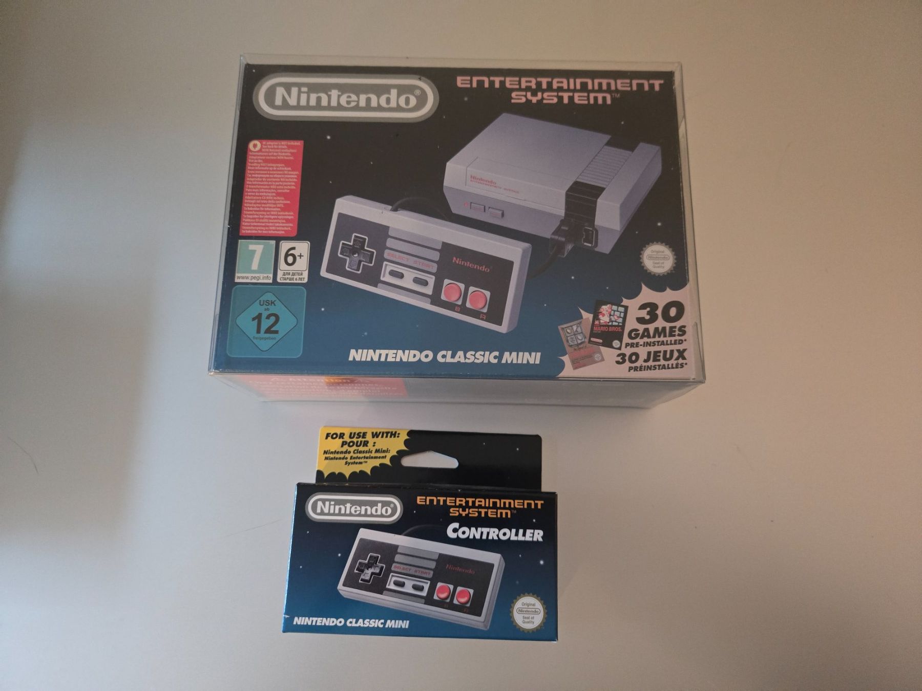 Nintendo Classic Mini - in OVP (Box) with Extra Controller (Gebraucht ...