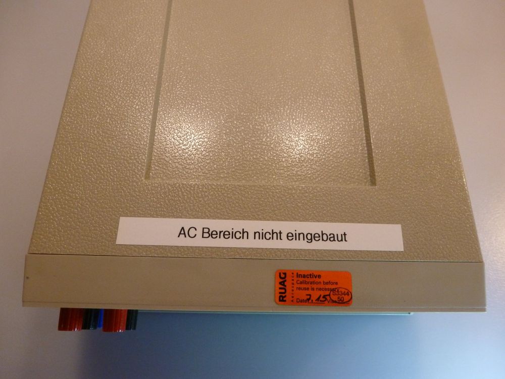 Fluke 8810A Digital Multimeter (ohne AC Messbereich) (Gebraucht) in ...