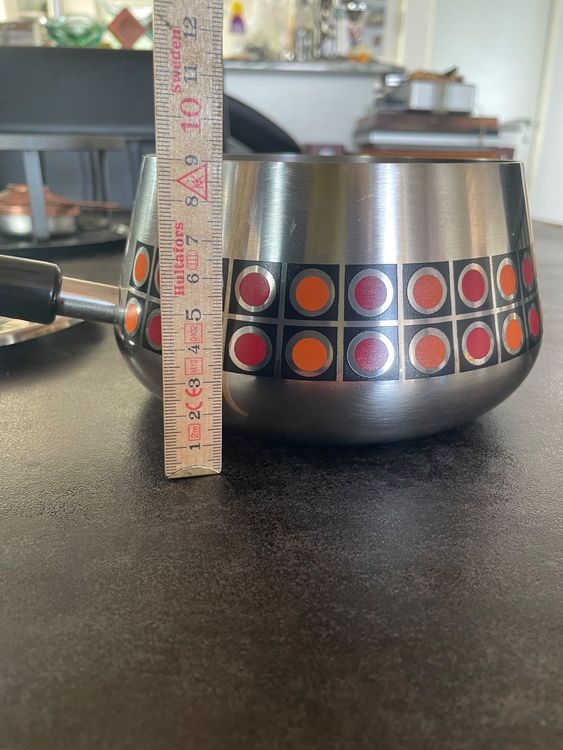 Caquelon à Fondue Chinoise Vintage Sigg + Réchaud Fer Forgé (D'occasion ...