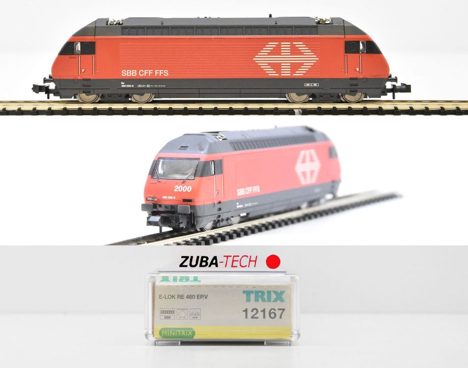 Trix 12167 Re 460 Säntis SBB Spur N GS Analog mit OVP (Neu (gemäss ...