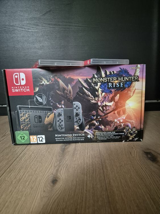 Nintendo Switch Monster Hunter + 2 Spiele / Nintendo Switch (Neu ...