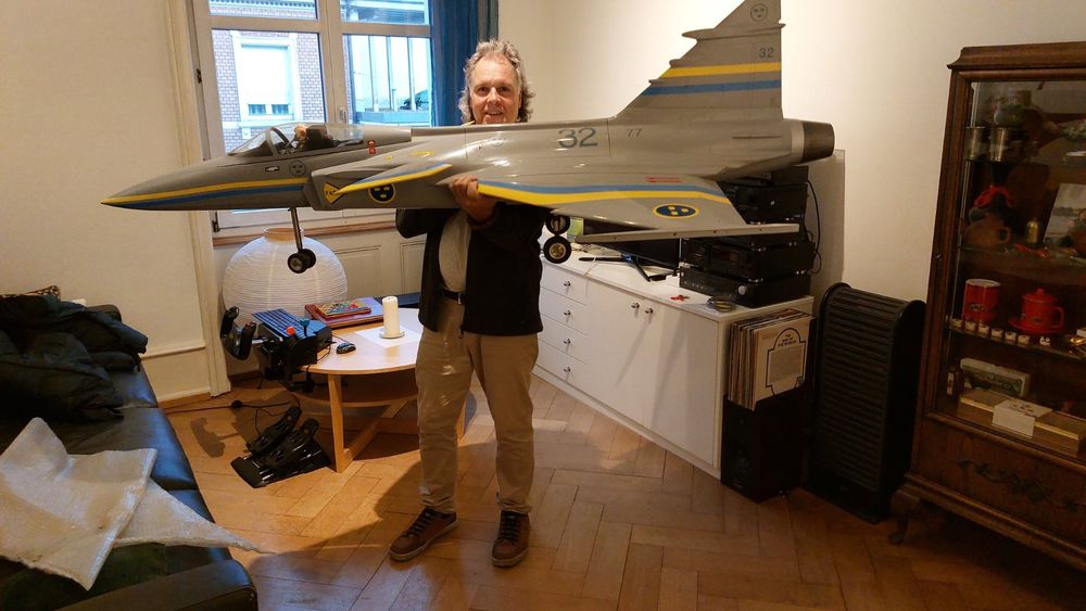RC Jet Saab Gripen - für den Einbau einer Turbine (Gebraucht) in Basel ...