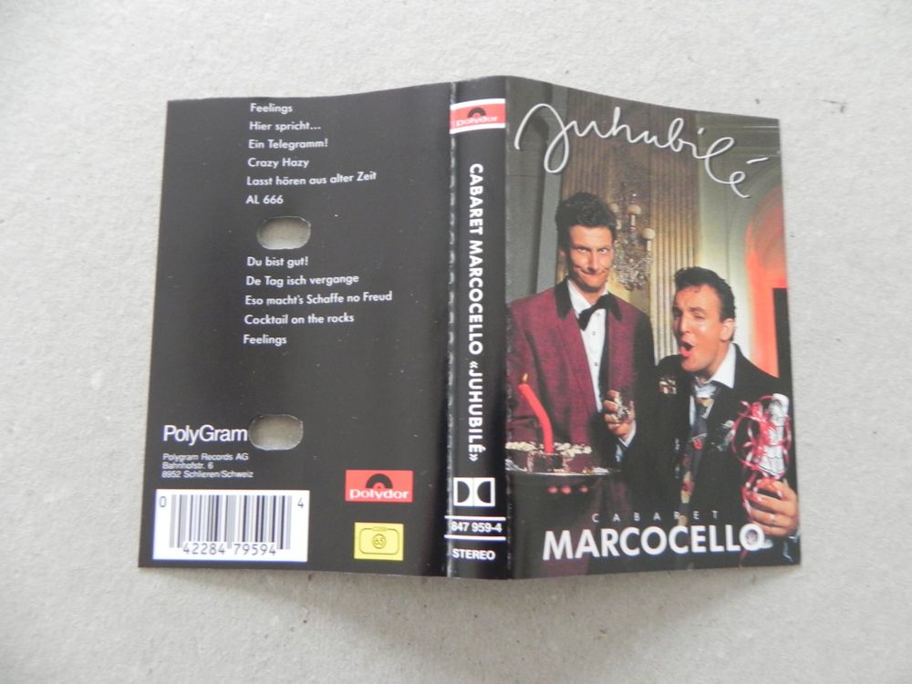 MC Schweizer Komiker Duo Marcocello mit Marco Rima 1991 | Kaufen auf Ricardo