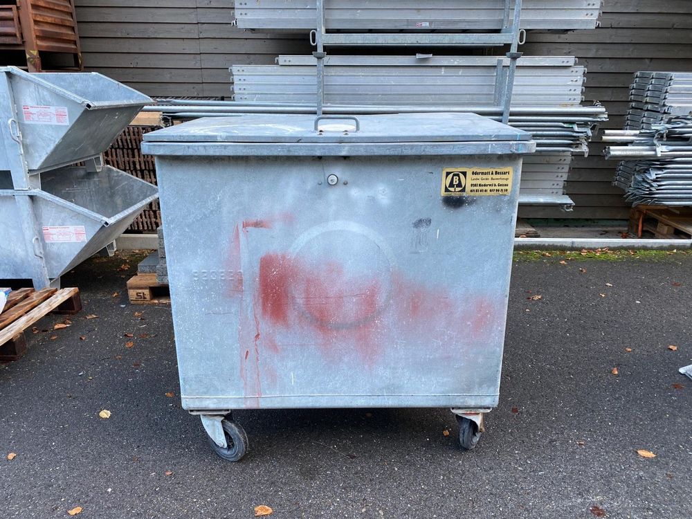 Kehrichtcontainer Abfall Container 800l | Kaufen auf Ricardo