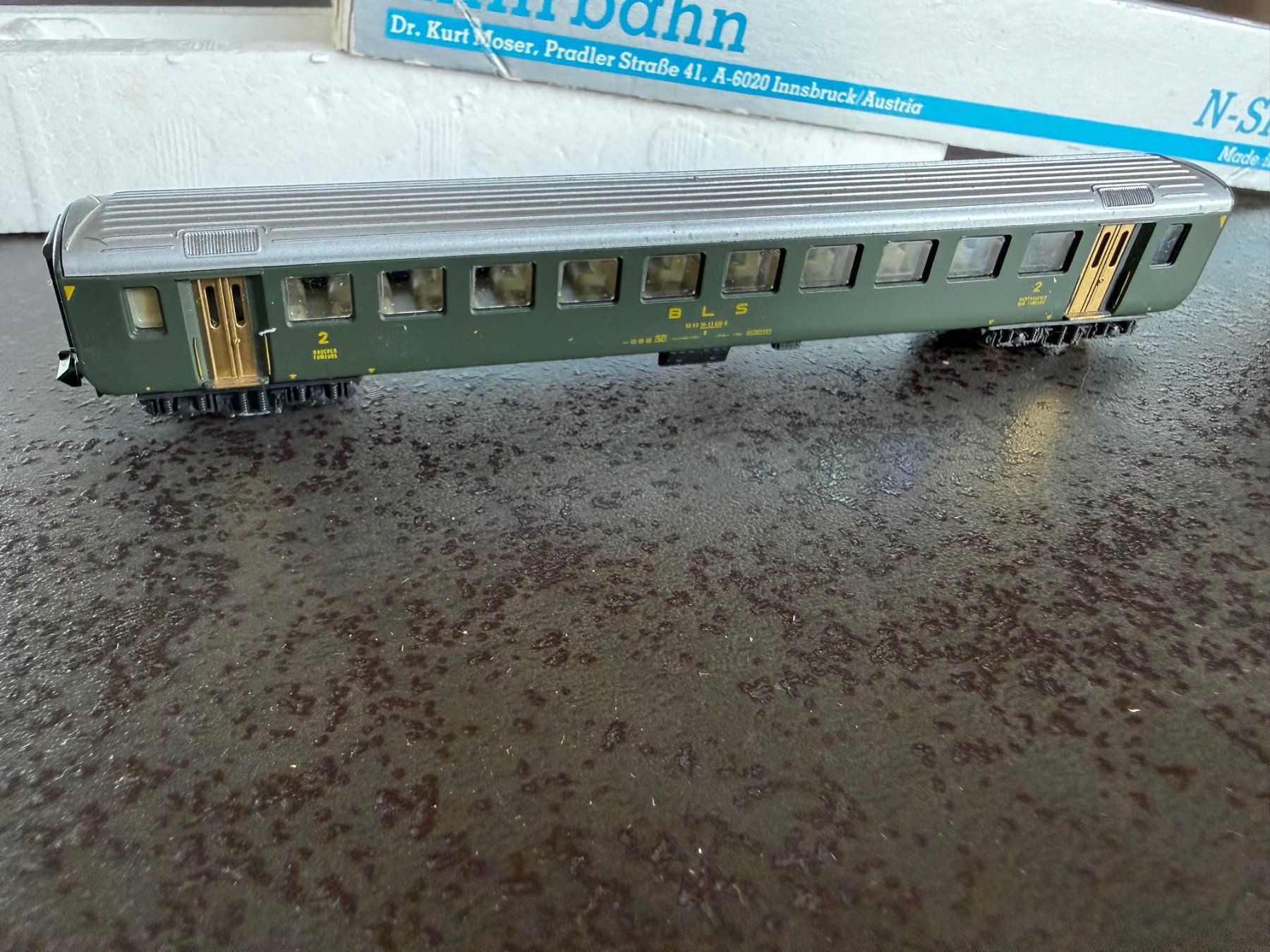 Voiture voyageurs BLS 2e classe VU II N (Gebraucht) in Malleray für CHF ...