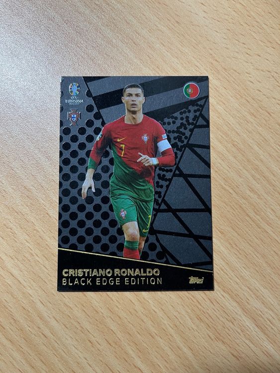 Topps Match Attax Euro 2024 Black Edge Edition C. Ronaldo | Kaufen auf ...