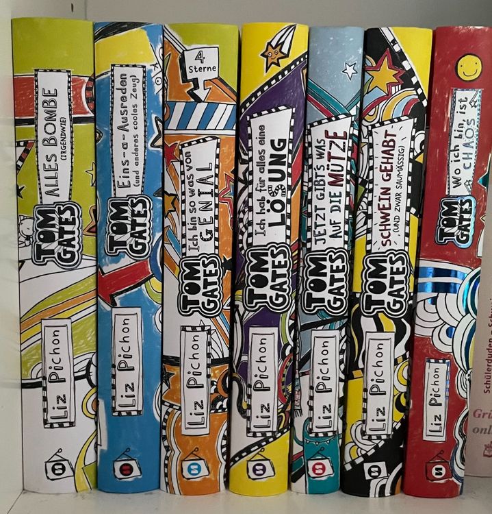 Bücherpaket - Liz Pichon - Tom Gates - 1 bis 7 - Portofrei (Neu (gemäss ...