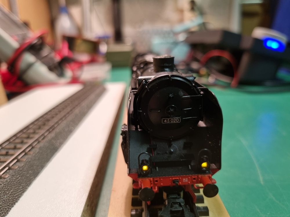 Märklin locomotive vapeur à tender séparé BR45 digital-sound | Kaufen auf Ricardo