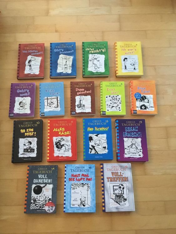 16x Bücher „Greg‘s Tagebuch“, von Jeff Kinney, Top (Gebraucht) in Chur ...