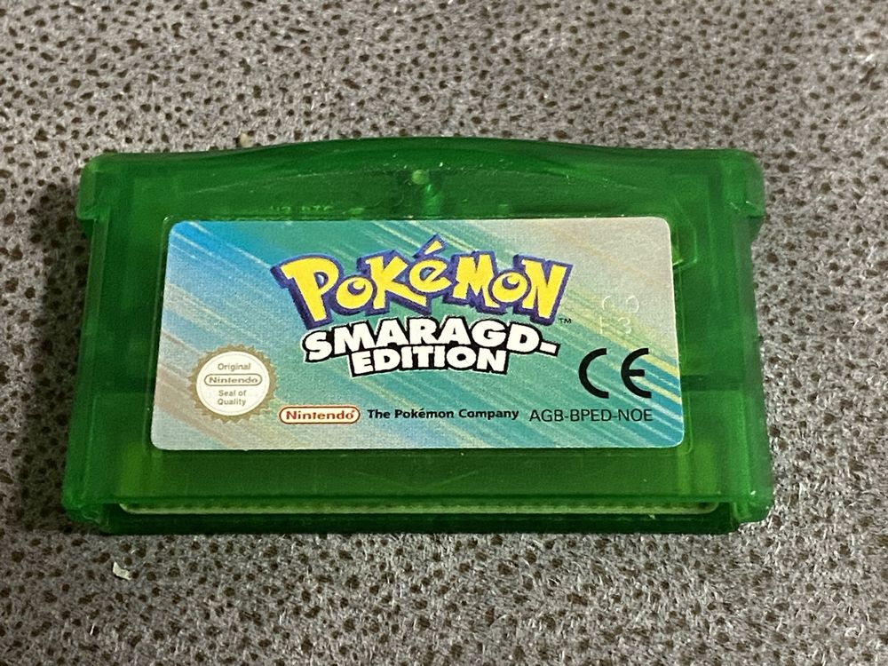 Pokémon Smaragd-Edition Gameboy Advanced Nintendo grün (Gebraucht) in ...