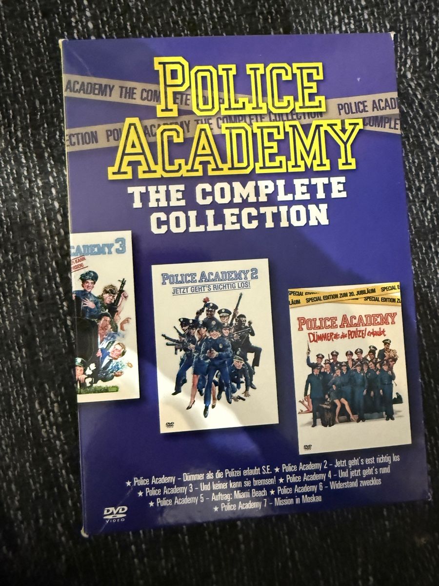 Police Academy - Die komplette Sammlung auf DVD! (Gebraucht) in ...