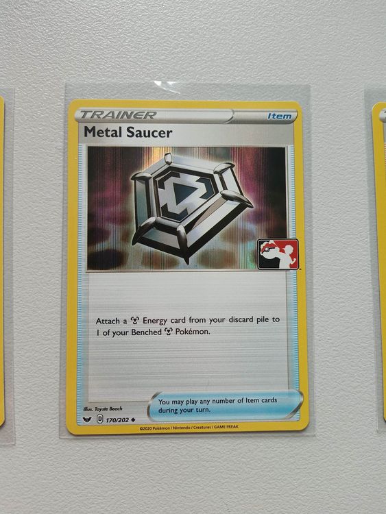 Metal Saucer HOLO - Pokemon TCG Prize Pack Stamp | Kaufen auf Ricardo
