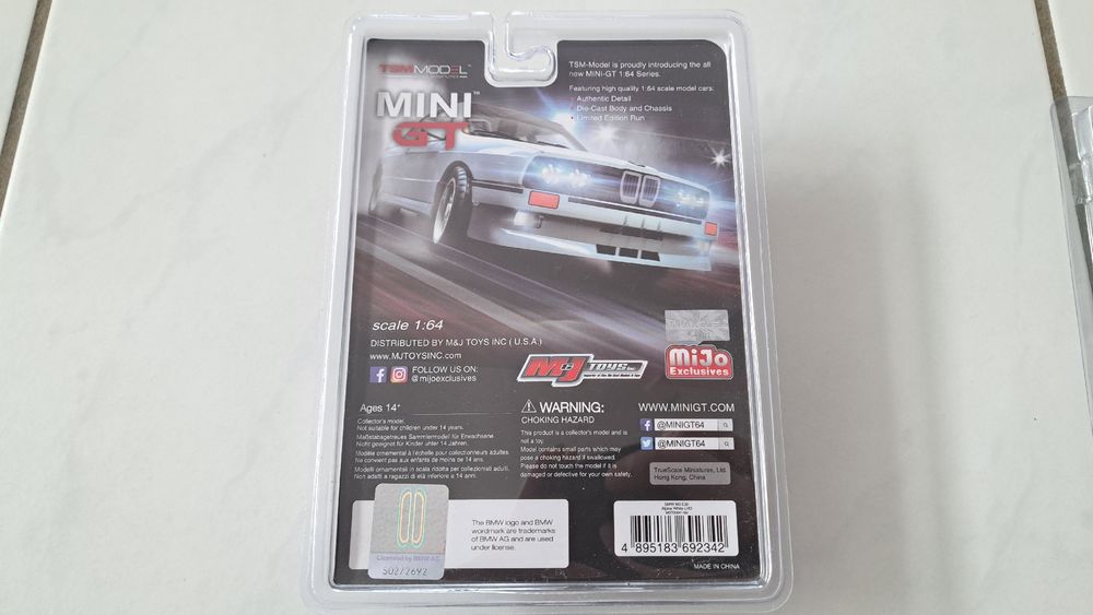 Mini GT BMW E30 M3, Bentley GT3, Koenigsegg Agera 1/64 (Neu und ...