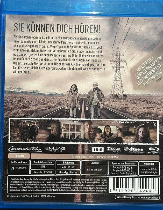 The Silence - Blu-ray Top Zustand - Stanley Tucci (Gebraucht) in ...