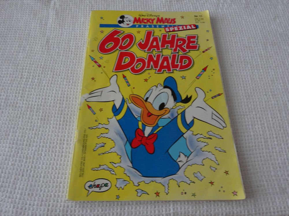 Micky Maus Spezial Nr 11 60 Jahre Donald (Gebraucht) in Neerach für CHF 1 – mit Lieferung auf ...