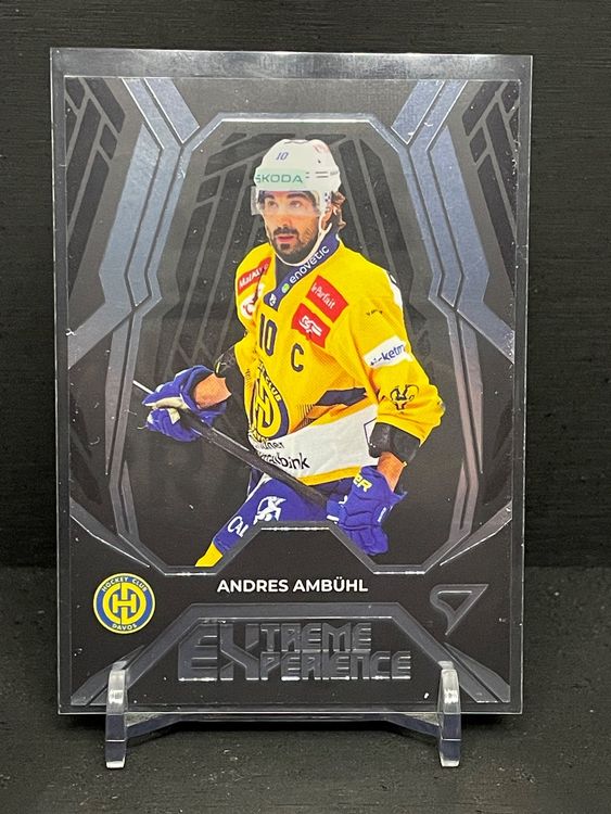 Andres Ambühl Extreme Experience Sammelkarte 2024/25 HCD (Neu (gemäss ...