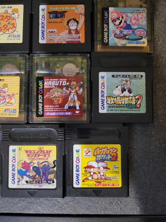 Game Boy Color Spiele Sammlung 🎮🕹 (Gebraucht) in Benken SG für CHF 1 ...