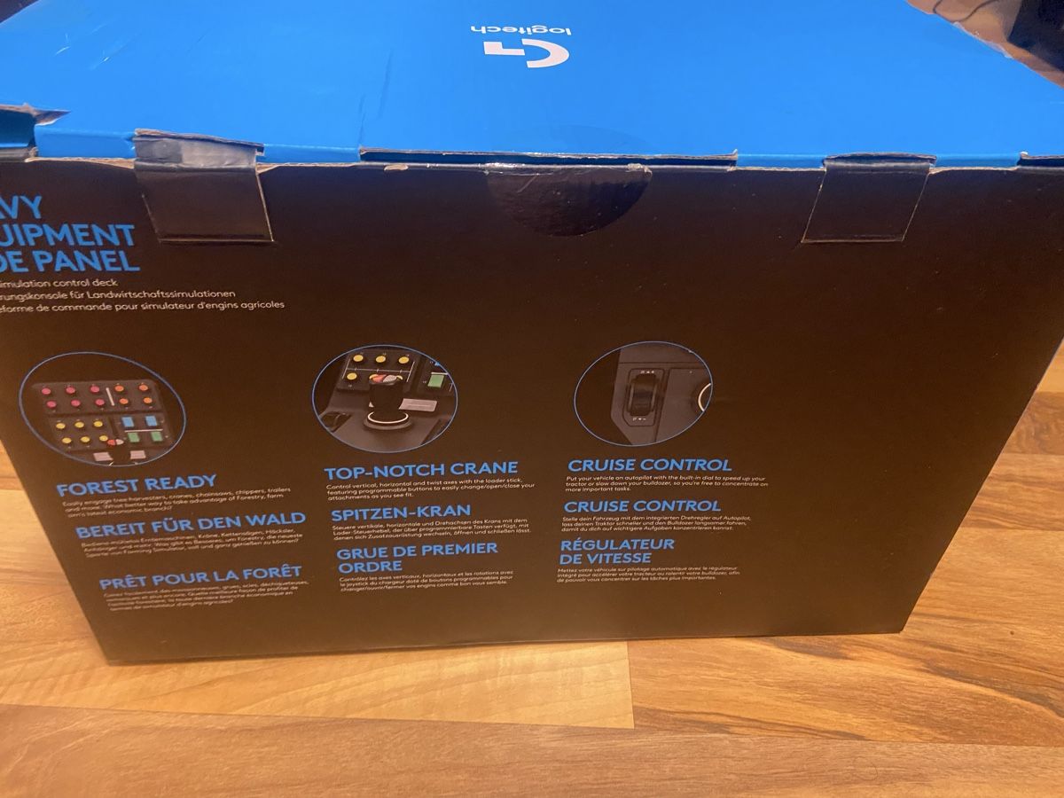 Logitech G Saitek Heavy Equipment Side Panel - Farming Simul (Gebraucht ...