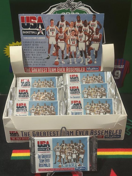 🏀 🔥Original SkyBox 1992 International Dream Team Pack 🔥 (Neuf avec ...