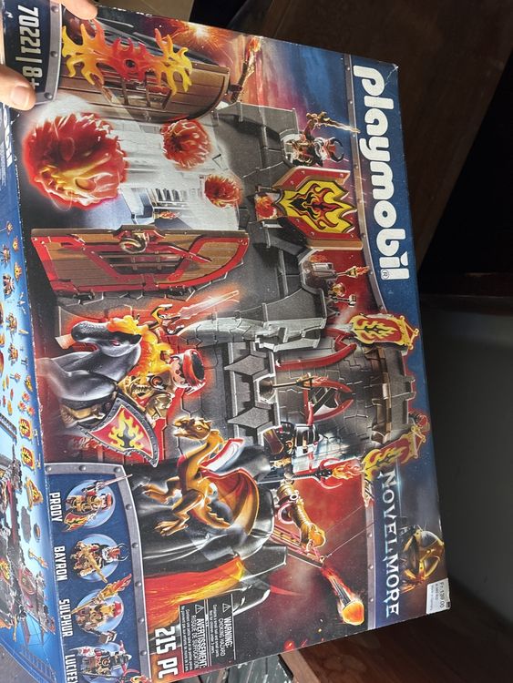Playmobil Novelmore Feuerfestung 70221, (Gebraucht) in Steinmaur für ...