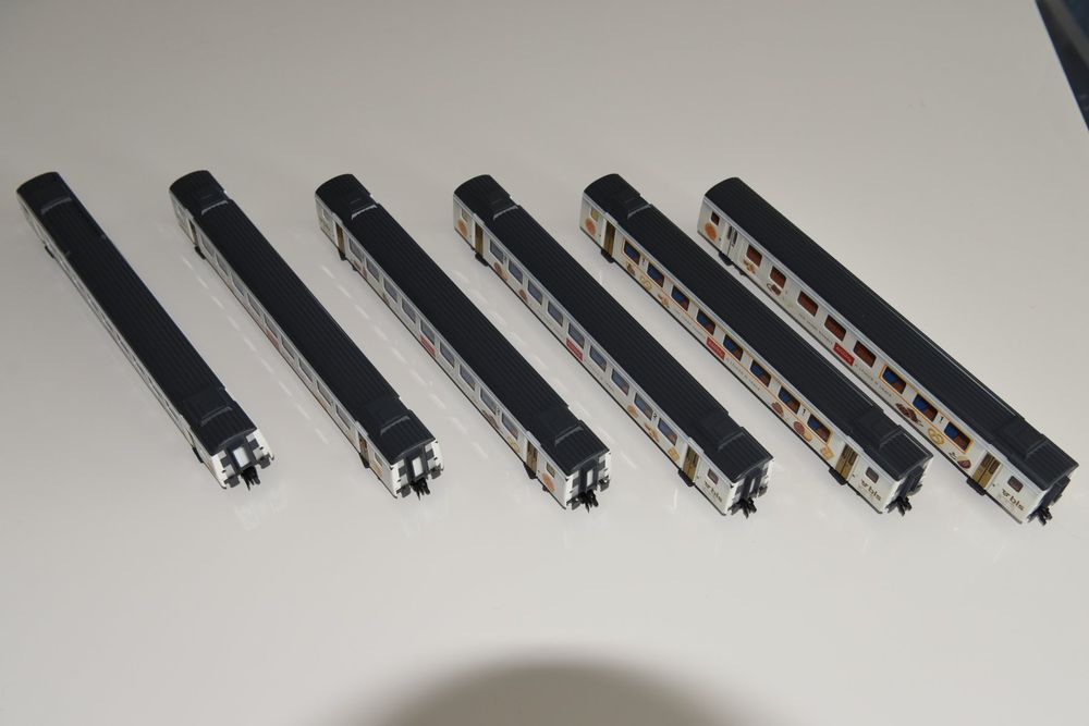 Liliput BLS-Kambly-Zug komplett (6-teilig) DC NEU (Neuf avec emballage ...