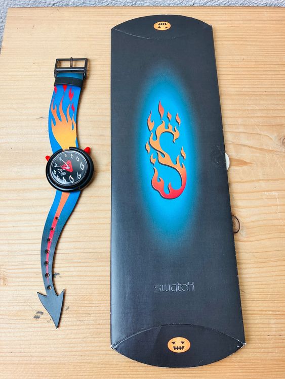 Midi Pop Swatch PMB103 Hot Stuff Special vom Jahr 1994 | Kaufen auf Ricardo