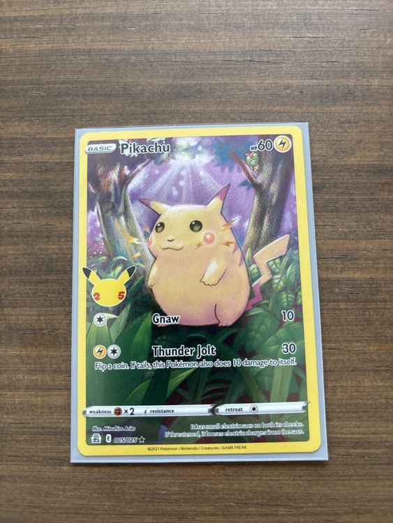 Pikachu full Art (Gebraucht) in Siebnen für CHF 4.5 – mit Lieferung auf ...