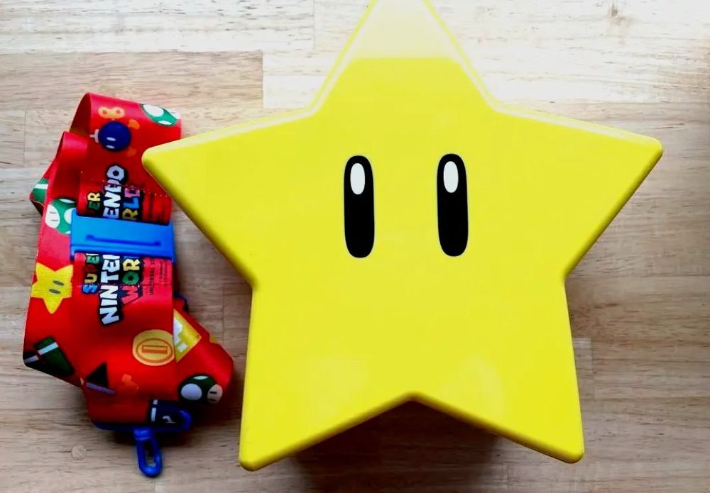 Super Mario Stern Popcorn Behälter Universal Studios Japan (Neu und ...