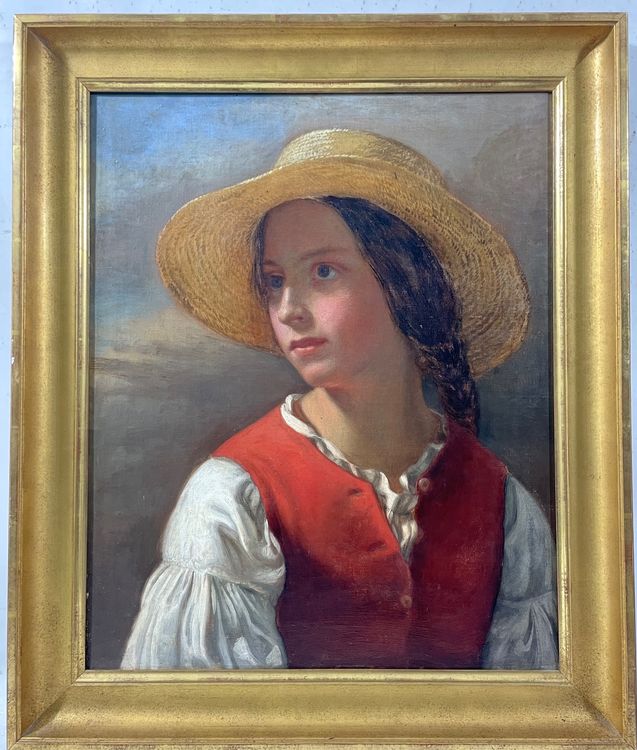 Eugene Deveria (1808-1865) Gemälde - Dame (Gebraucht) in Root für CHF ...