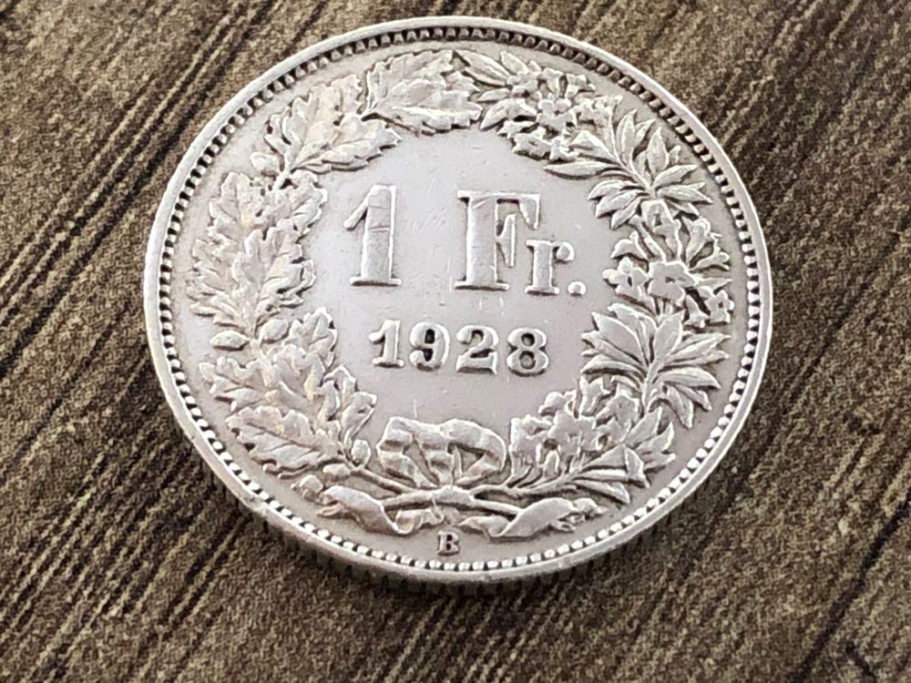 Schweiz 1 Franken 1928 Silber Rar | Kaufen auf Ricardo