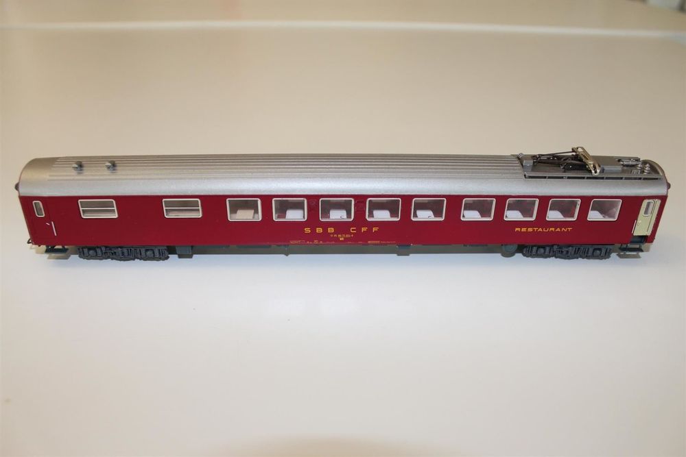 Liliput 88050 Speisewagen rot SBB DC (Gebraucht) in Basel für CHF 15 – mit Lieferung auf Ricardo ...