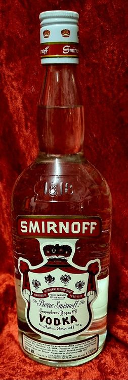 Vodka Smirnoff / 1 Liter / ungeöffnet | Kaufen auf Ricardo