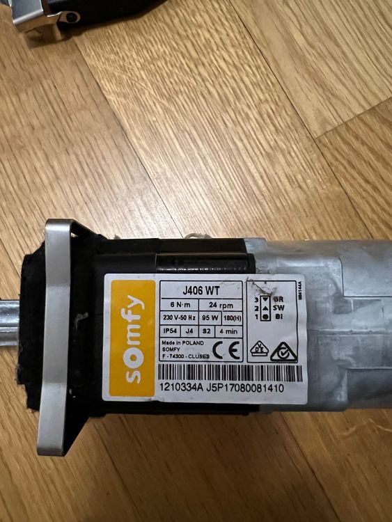 Somfy J406 WT Lamellenstoren Motor | Kaufen auf Ricardo