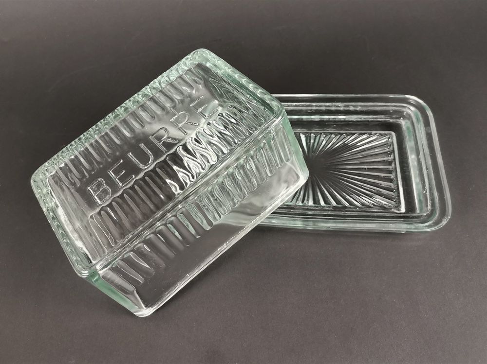 BEURRE Butterdose aus Glas | Kaufen auf Ricardo