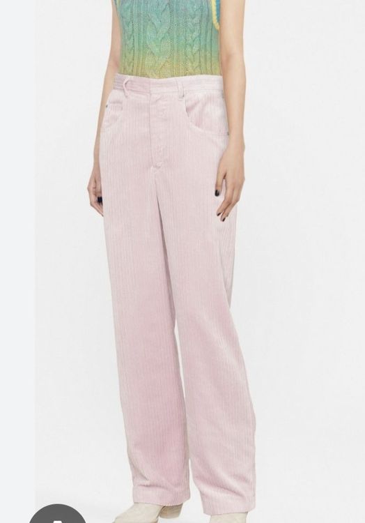 Pantalon velours côtelé rose Isabel Marant T36 modèle Milors | Kaufen ...