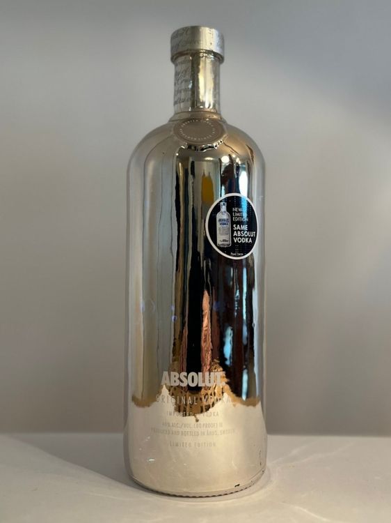 Absolut Elektrik silver - Absolut Vodka (Neu und originalverpackt) in ...