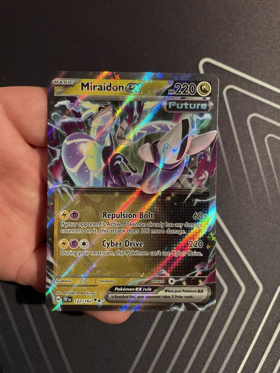 Miraidon EX 122/162 - Gewalten der Zeit 🇬🇧 (Neu (gemäss Beschreibung ...