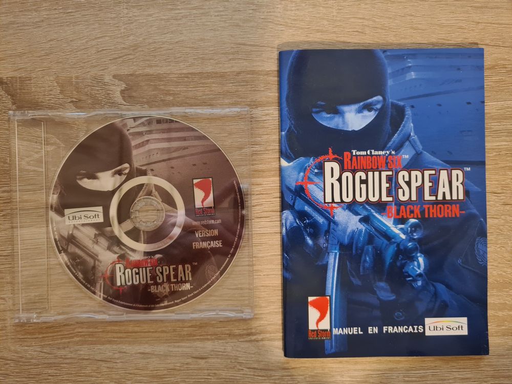 Rainbow Six Rogue Spear Black Thorn + Manual (French) - PC | Kaufen auf ...
