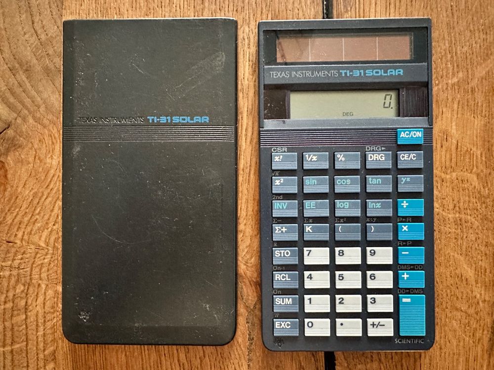 Taschenrechner Texas Instruments TI-31 Solar (Gebraucht) in Aarburg für ...