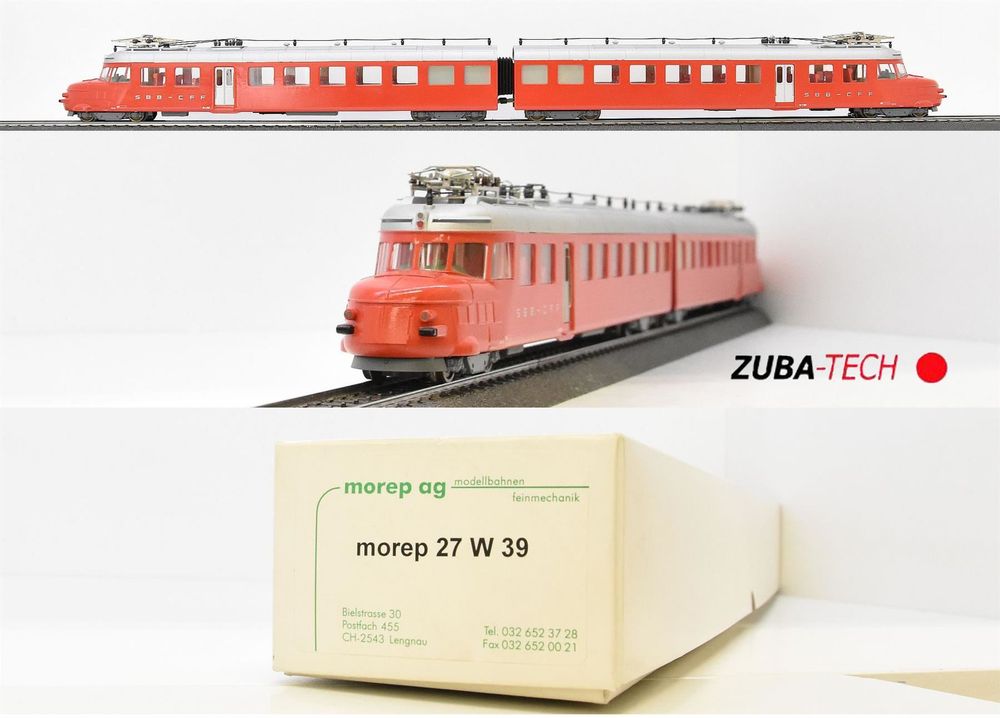 Morep 27W39 Doppeltriebwagen SBB H0 WS (Gebraucht) in St. Gallen für ...