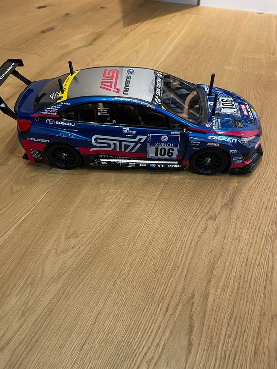 Tamiya RC Subaru WRX STI NBR Challenge TT-02 Mst. 1:10 (Gebraucht) in ...
